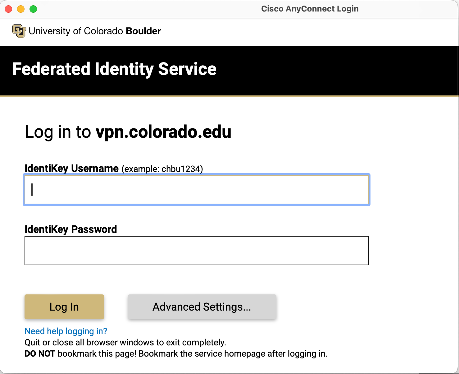 Vpn Setup And Connect Using The Cisco Secure Client For Mac Office Of Information Technology